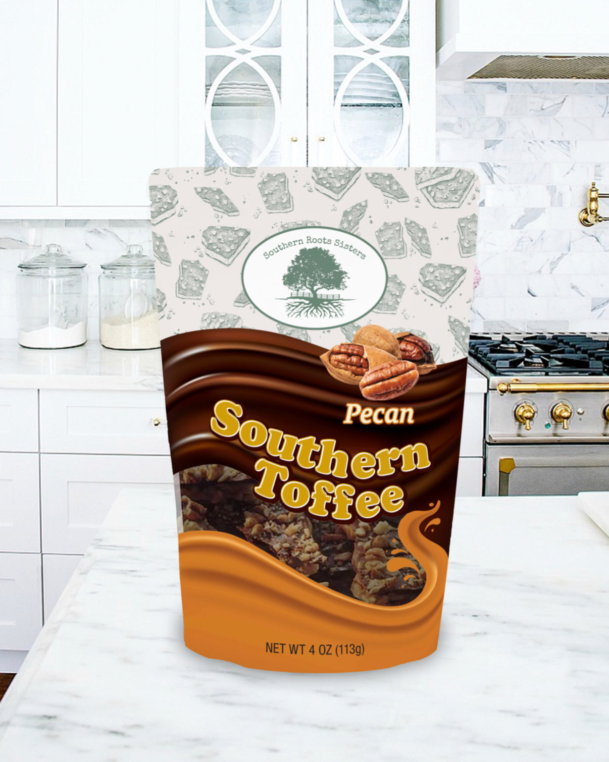 Southern Pecan Toffee – Southern Roots Sisters LLC
